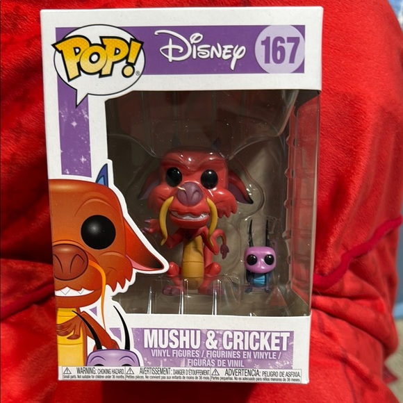 Disney | Other | Disney Mushu Cricket Funko Pop 67 | Poshmark